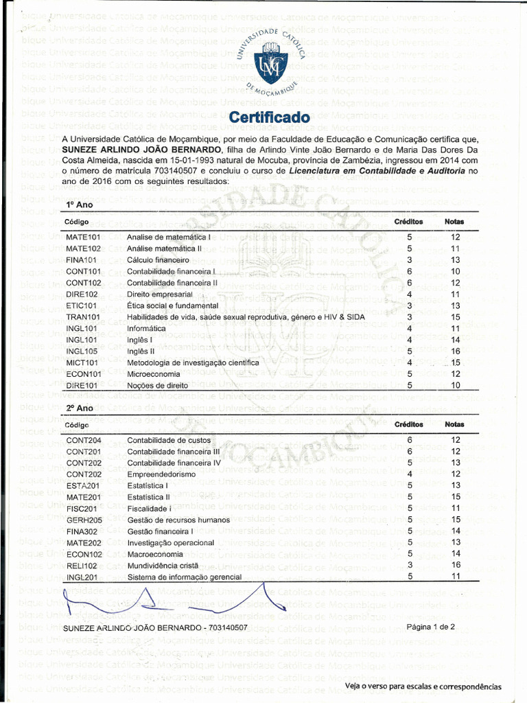 Certificado UCM Suneze (2) | PDF