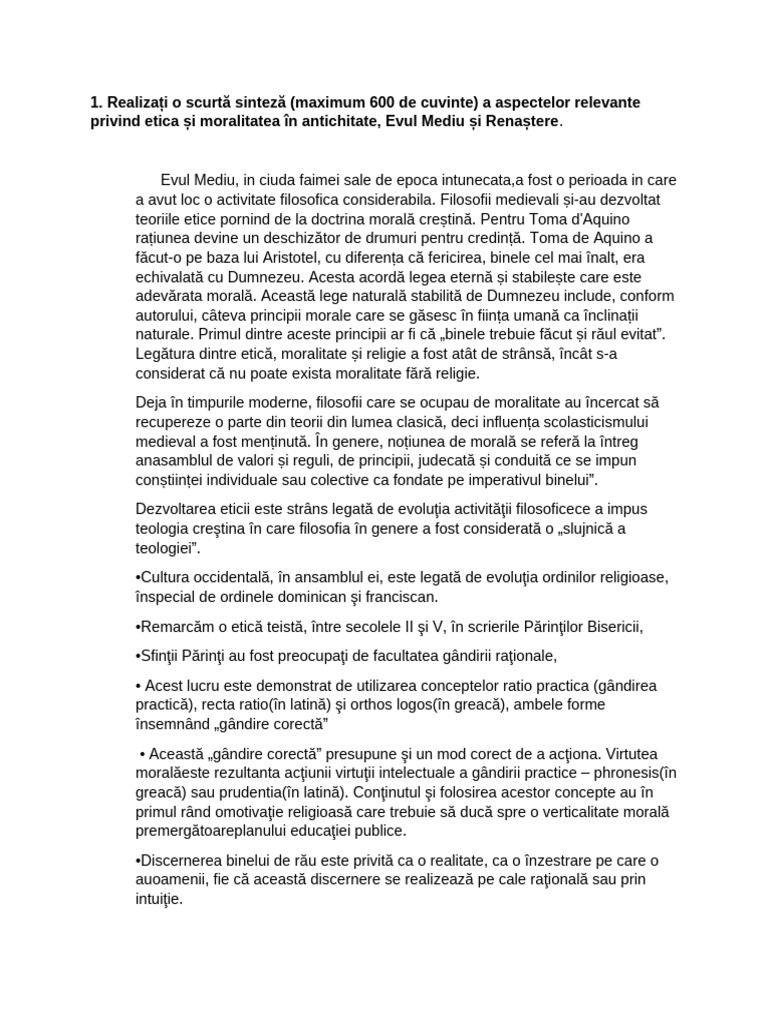 Ev. Etica Si Integritate Academica | PDF
