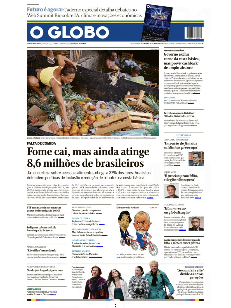 FRONT-PAGE-O-GLOBO | PDF
