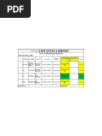 Lux Level Monitoring Checklist 2023-2024 | PDF