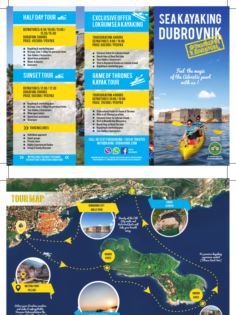 Sea Kayaking Flyer 2024 | PDF