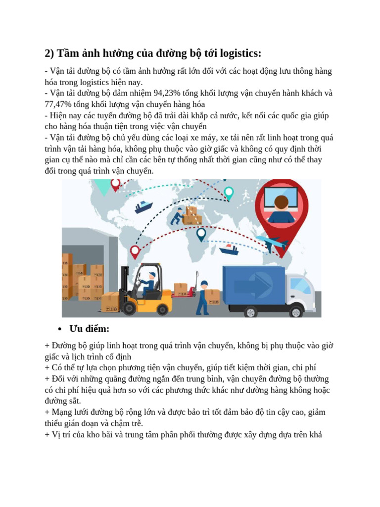 NH Hư NG Đư NG B T I Logistics | PDF