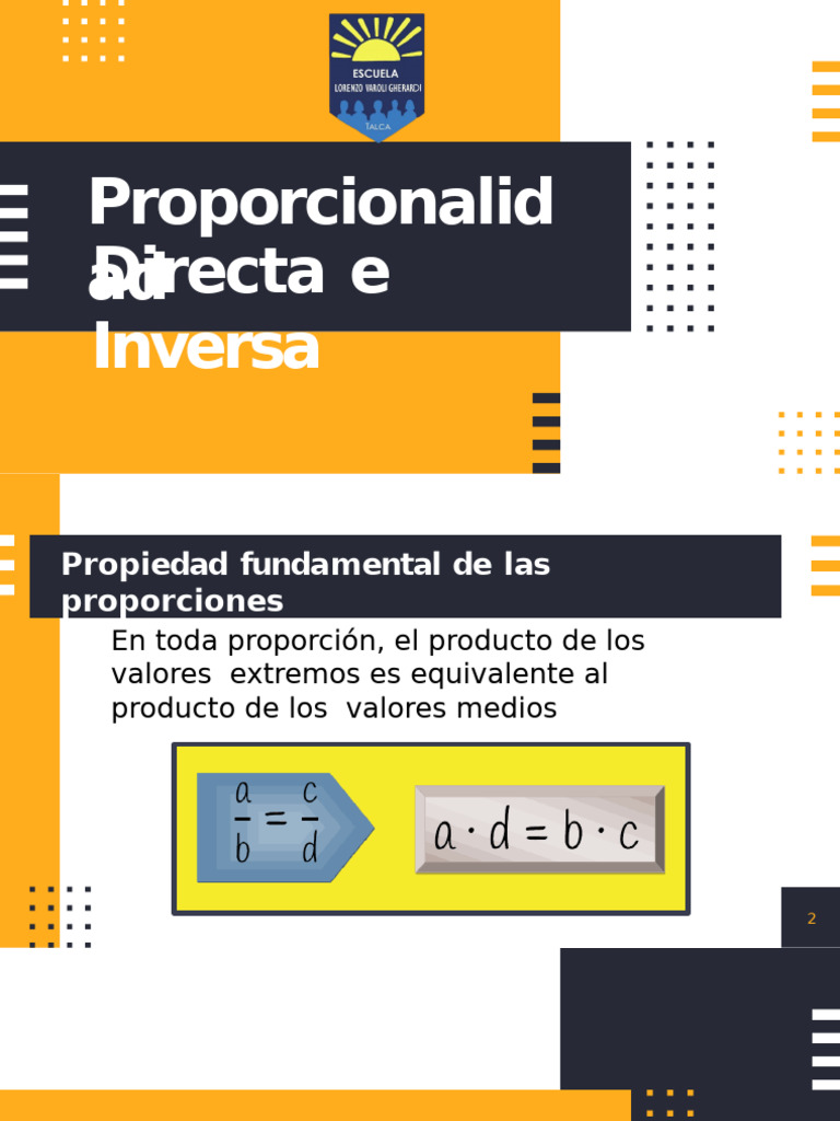Proporción Directa e Inversa-7° | PDF