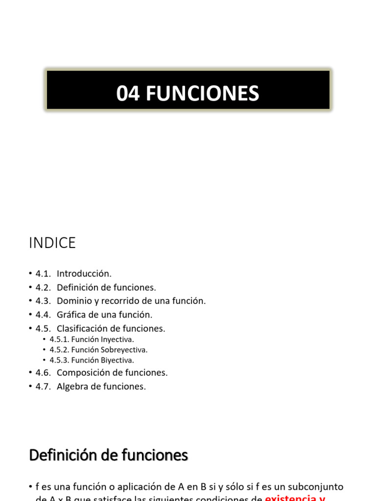 04 funciones | PDF