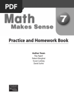 Math Makes Sense 5 Homework | PDF