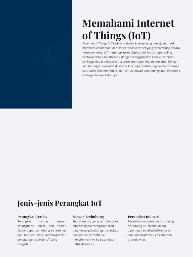 Panduan Lengkap Internet of Things (IoT) | PDF
