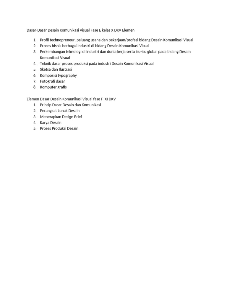 Dasar-Dasar Elemen Fase E Dan F | PDF Dasar-Dasar Elemen Fase E Dan F | PDF