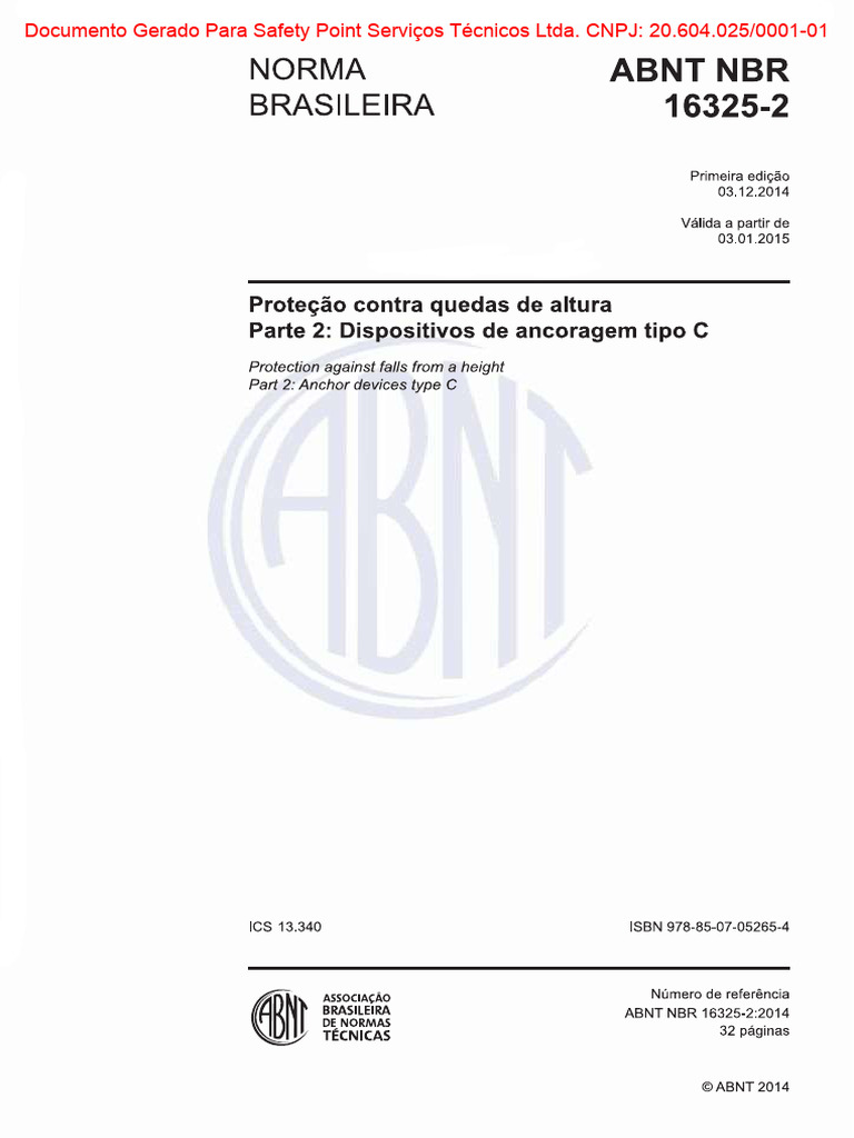 Abnt NBR 16325 2 | PDF