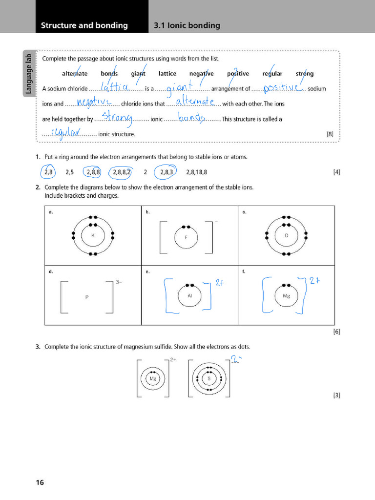 Ionic Bonds | PDF