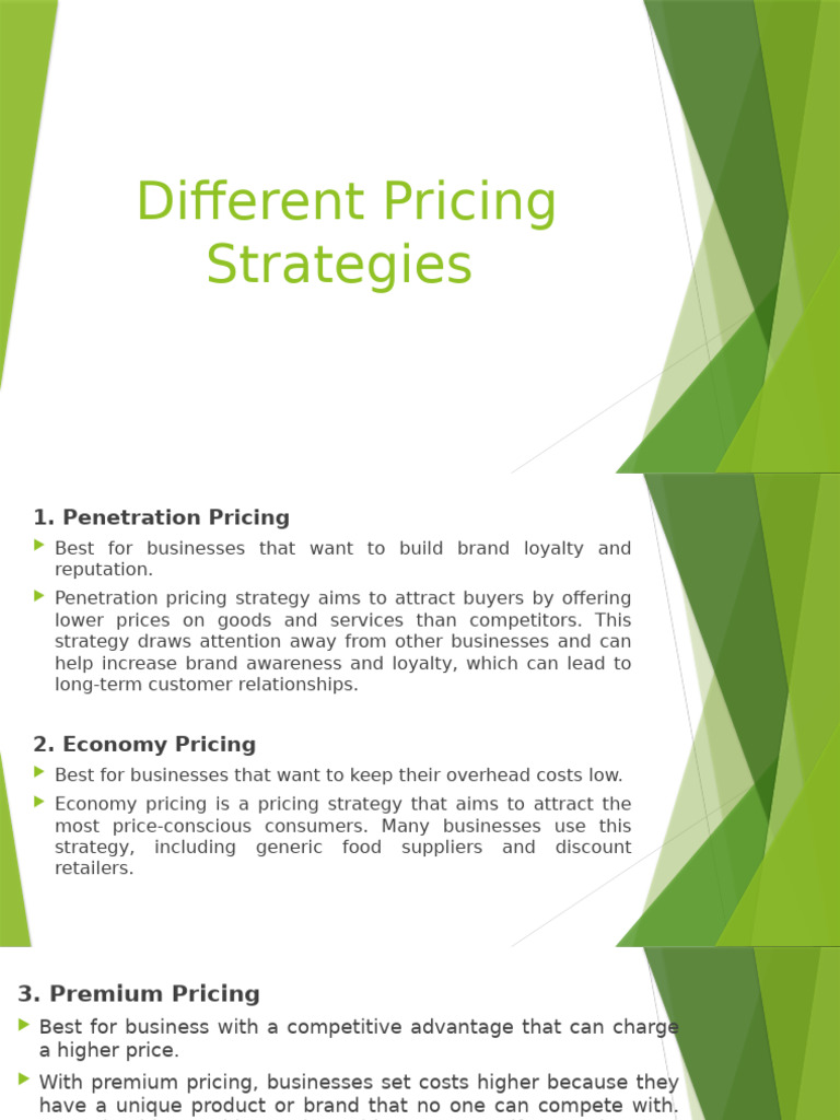 Final Group 2 Report Pricing Strategy | PDF