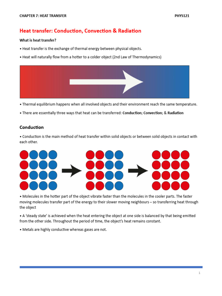 Chapter 7 Heat Transfer Pdf