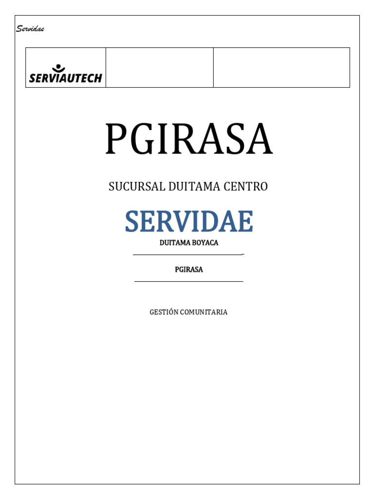 Manual Pgirasa Servidae | PDF