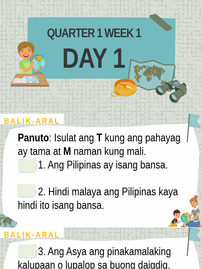 g5q1 Week 1 Arpan | PDF