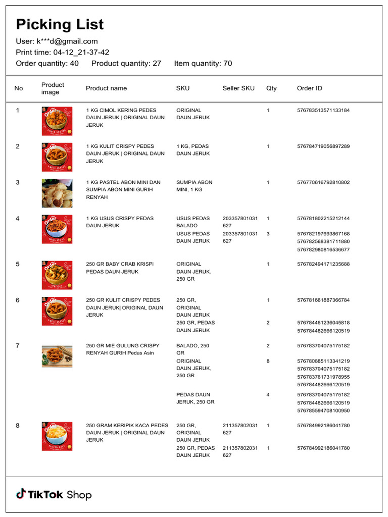 04-12 - 21-37-42 - Picking List | PDF