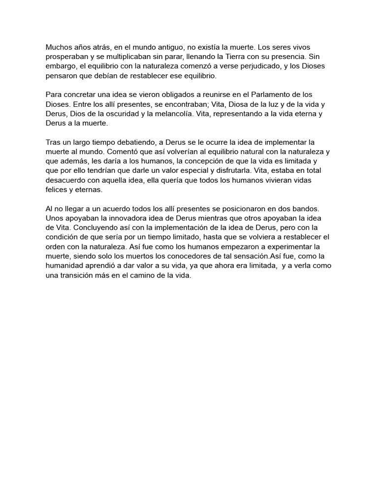 Mito de Derus y Vita | PDF