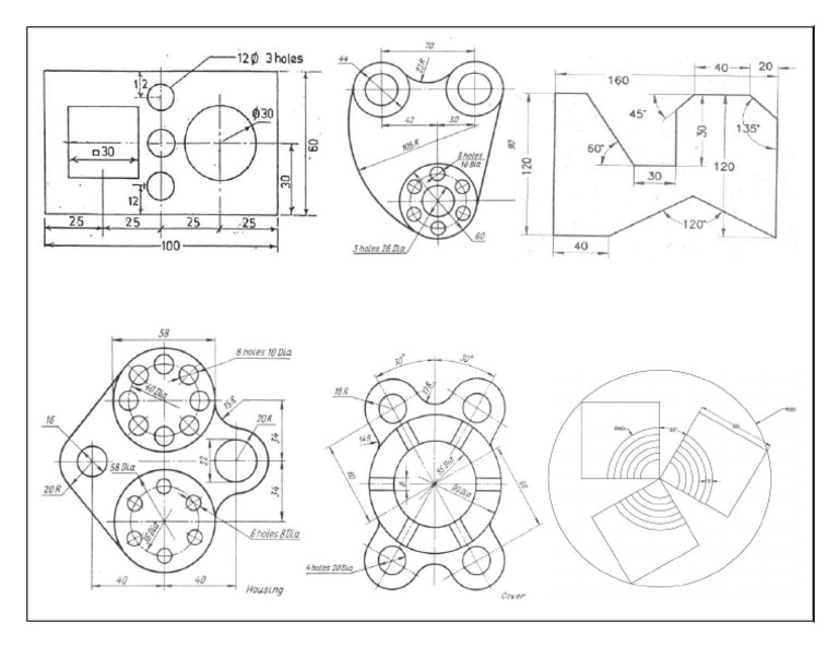 Simple Drawings - 2 | PDF