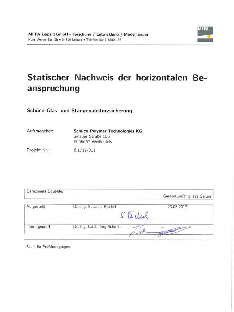 Stat. Nachweis | PDF