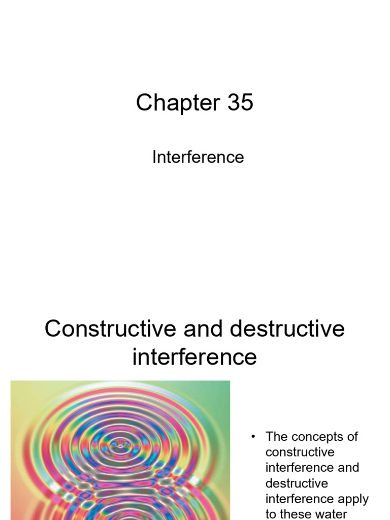 Interference | PDF