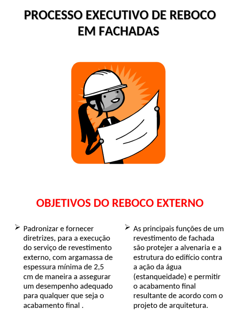 Reboco Externo | PDF