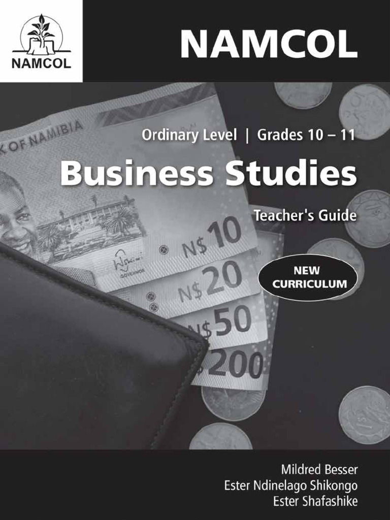 NamCol Business O Level G10-11 | PDF