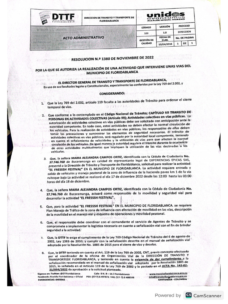Plan Manejo de DTTF | PDF
