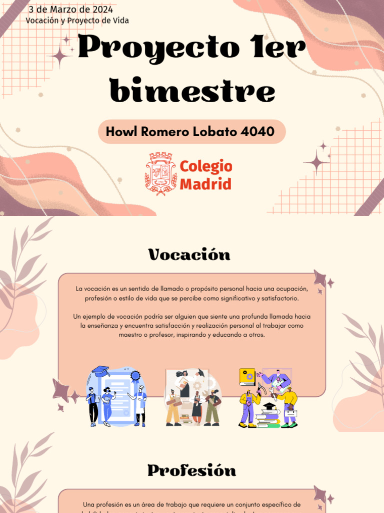 Proyecto 1er Bimestre | PDF