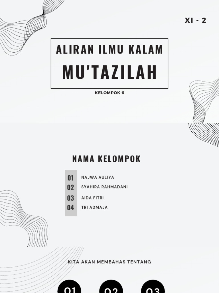 Mu'tazilah (Kel 06) - 20230905 - 090351 - 0000 | PDF
