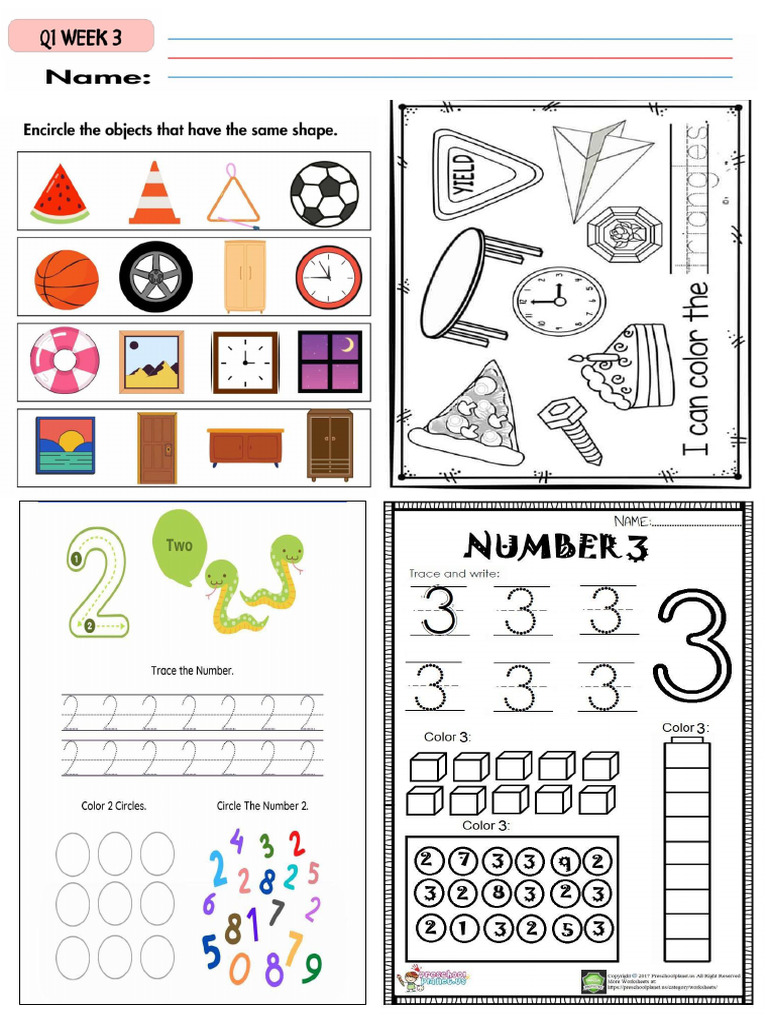 Week 3 Home Activity Sheets | PDF