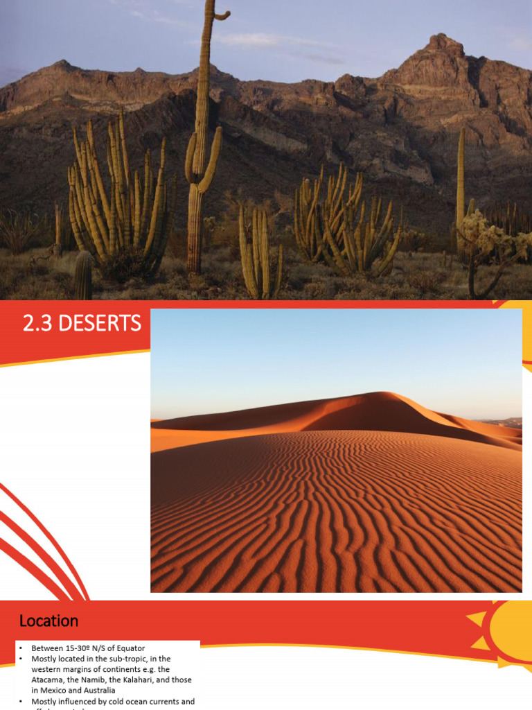 2.3 Deserts | PDF
