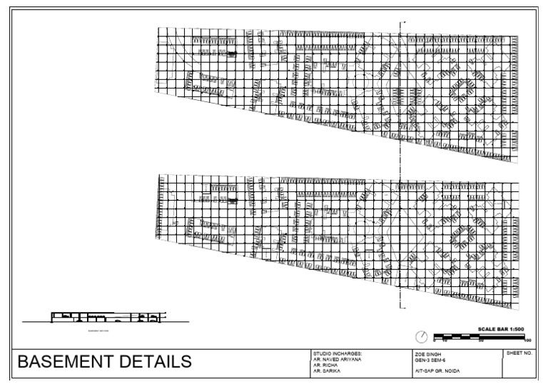 BASEMENT PARKING SHEET-Model | PDF