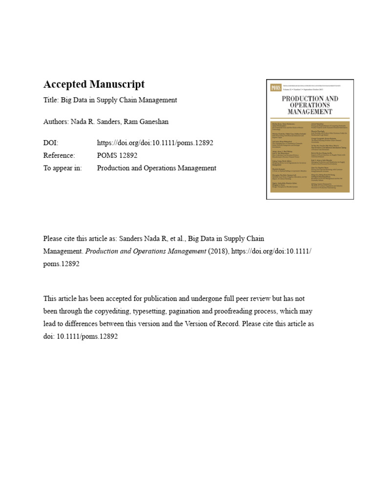 Poms 12892 | PDF