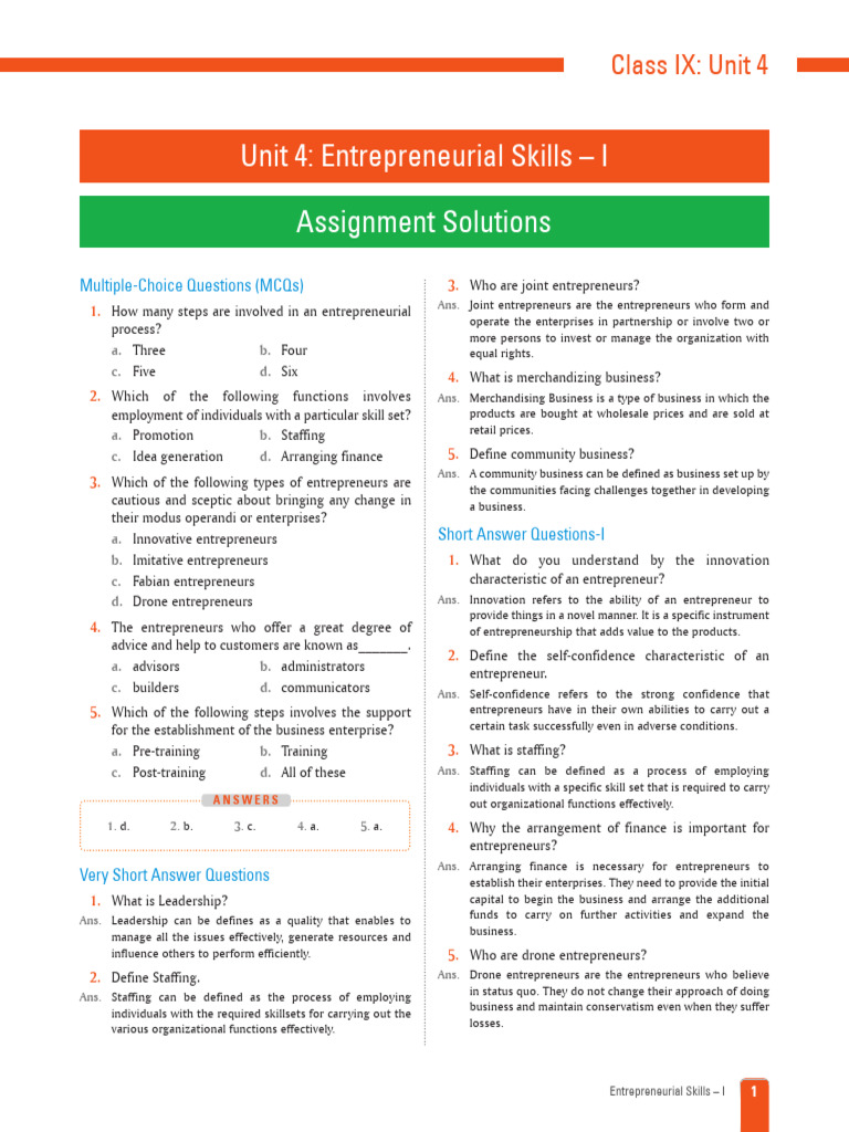 RS IX 04 Assignment | PDF