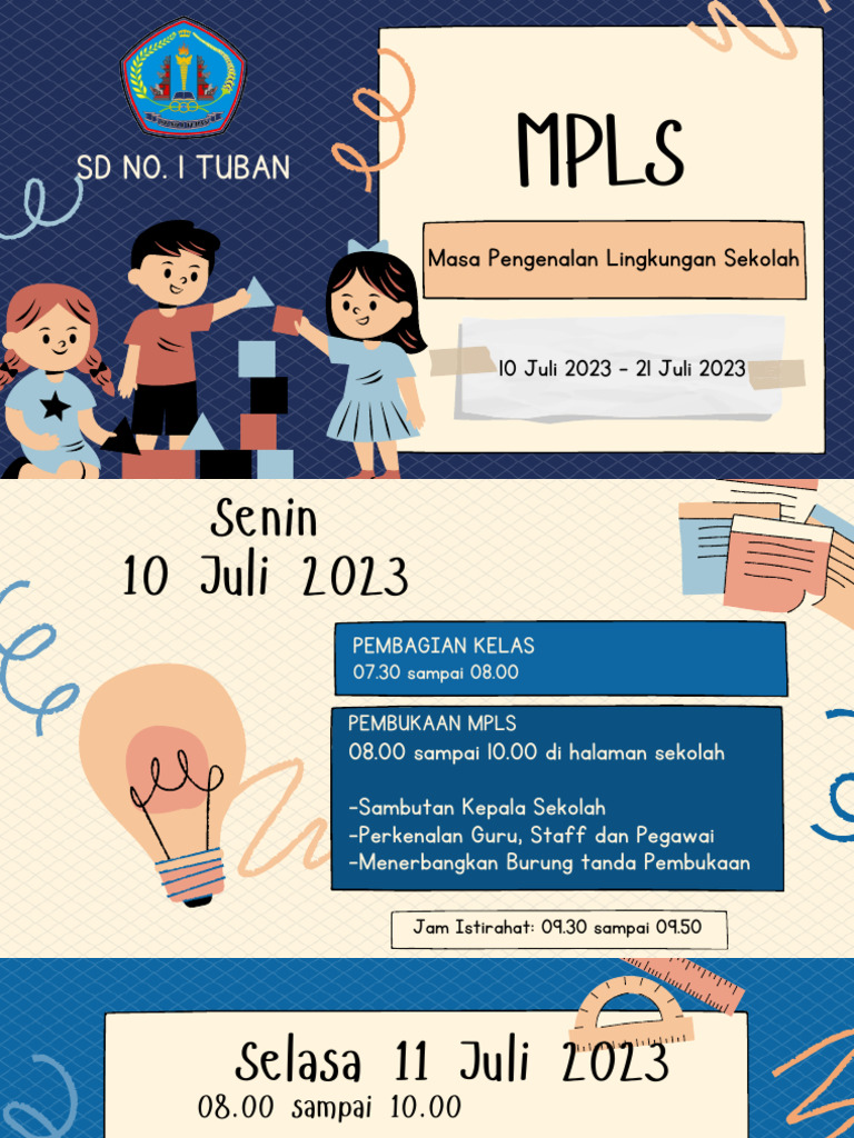 Jadwal MPLS 20232024 | PDF