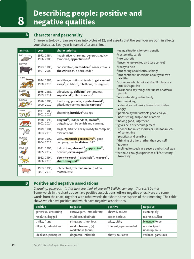 Advanced Traits & Astrology Guide | PDF | Extraversion And Introversion
