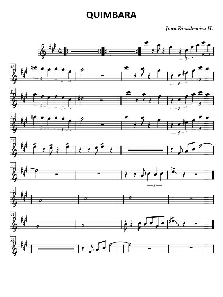 Quimbara Trompeta 2 | PDF