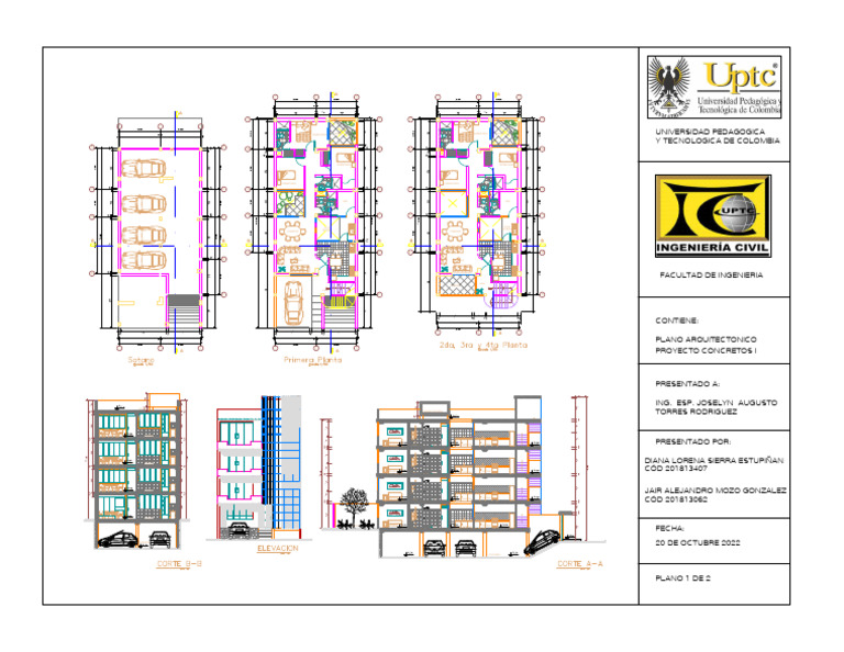 Plano Arquitectonico | PDF