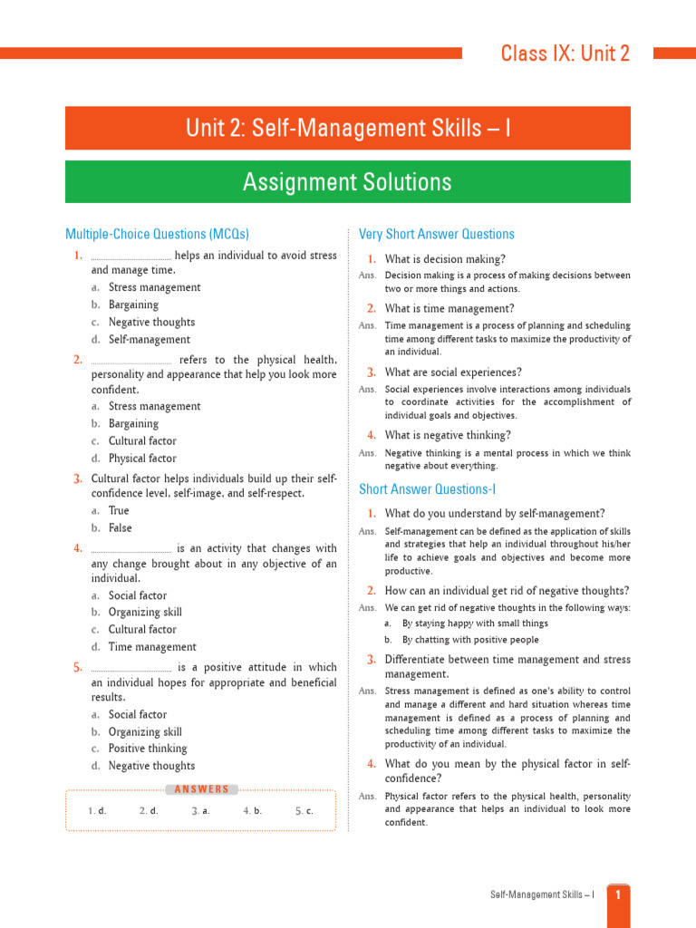 RS IX 02 Assignment | PDF