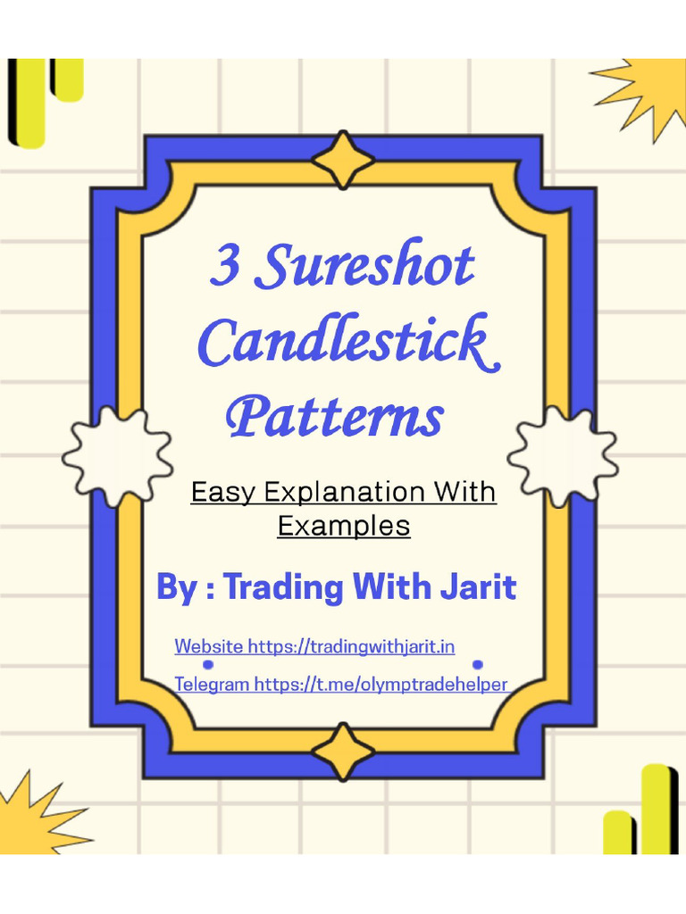 TWJ Binary Options 3 Sureshot Candle Patterns E-BOOK | PDF