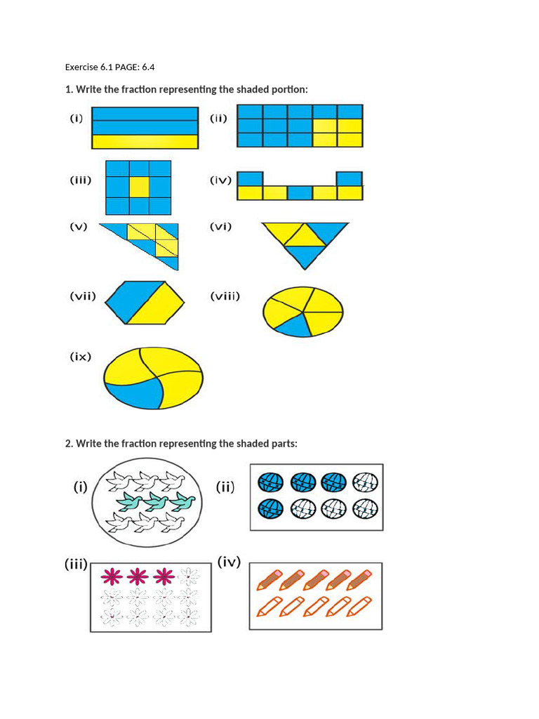 Fractions Practice | PDF