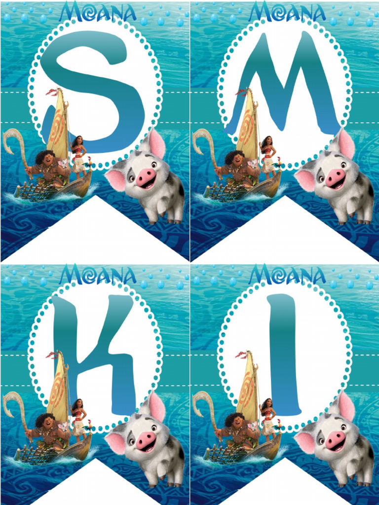 Banderin de Moana | PDF