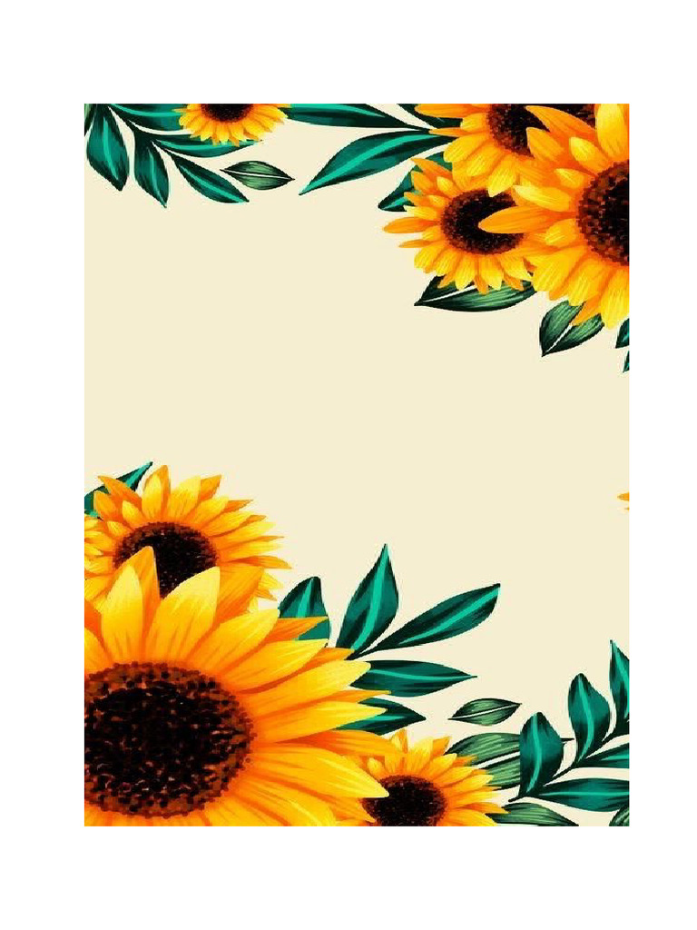 Sunflower | PDF