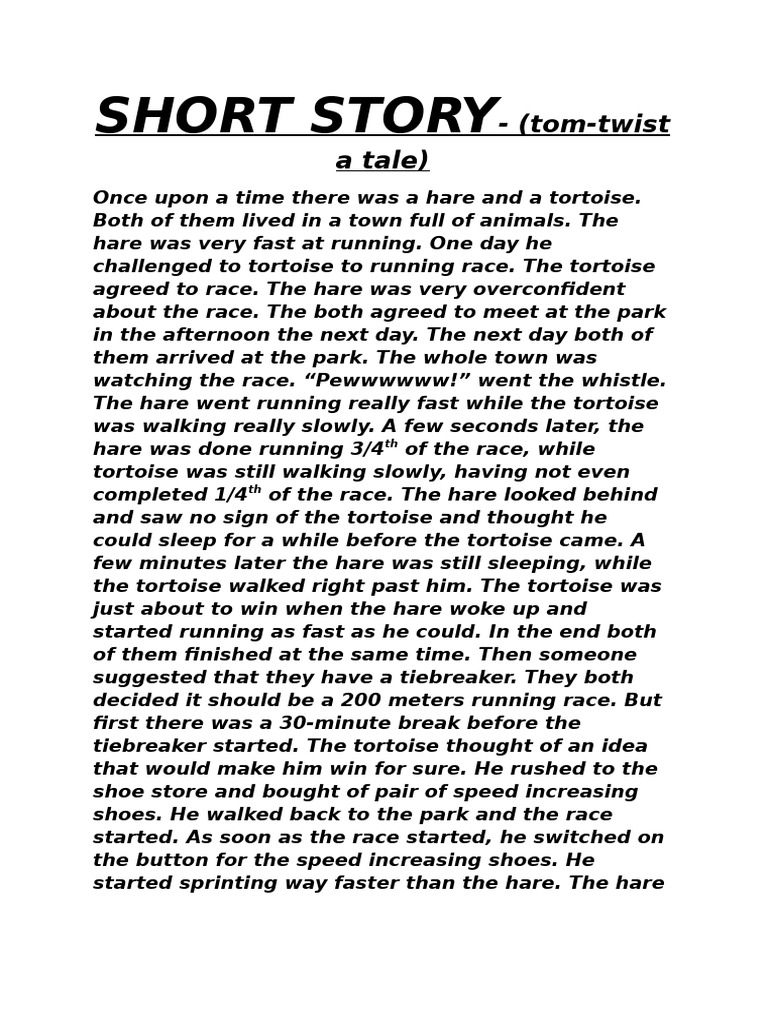 Short Story | PDF