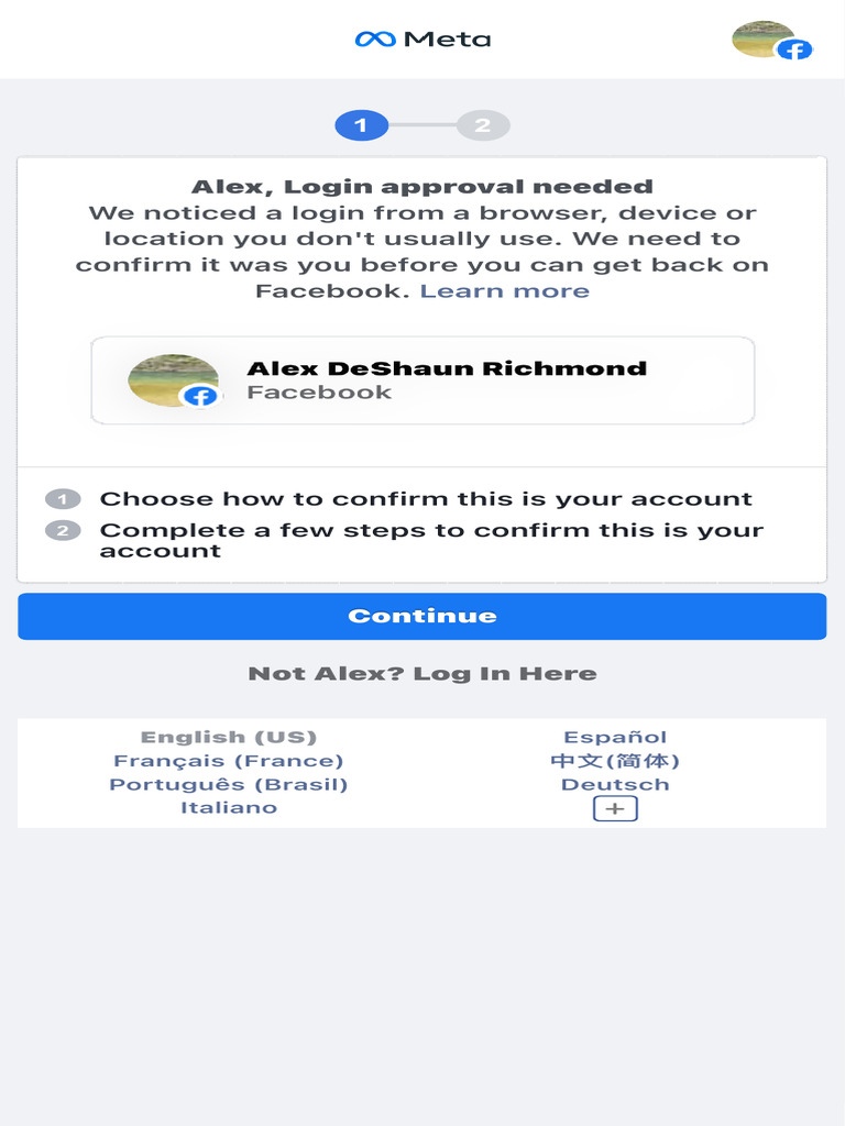 Alex, Login Approval Needed | PDF