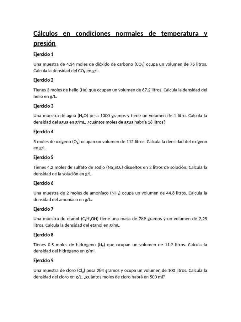 Ejercicios CNTP | PDF