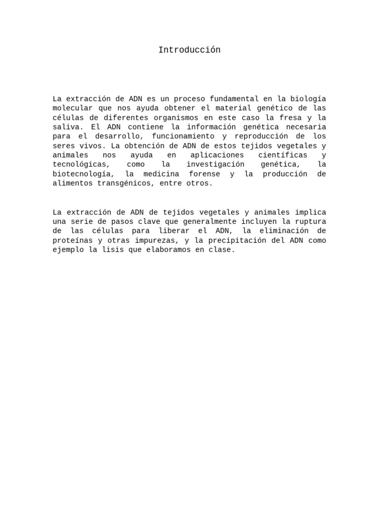 Introducción y Procedimientos | PDF