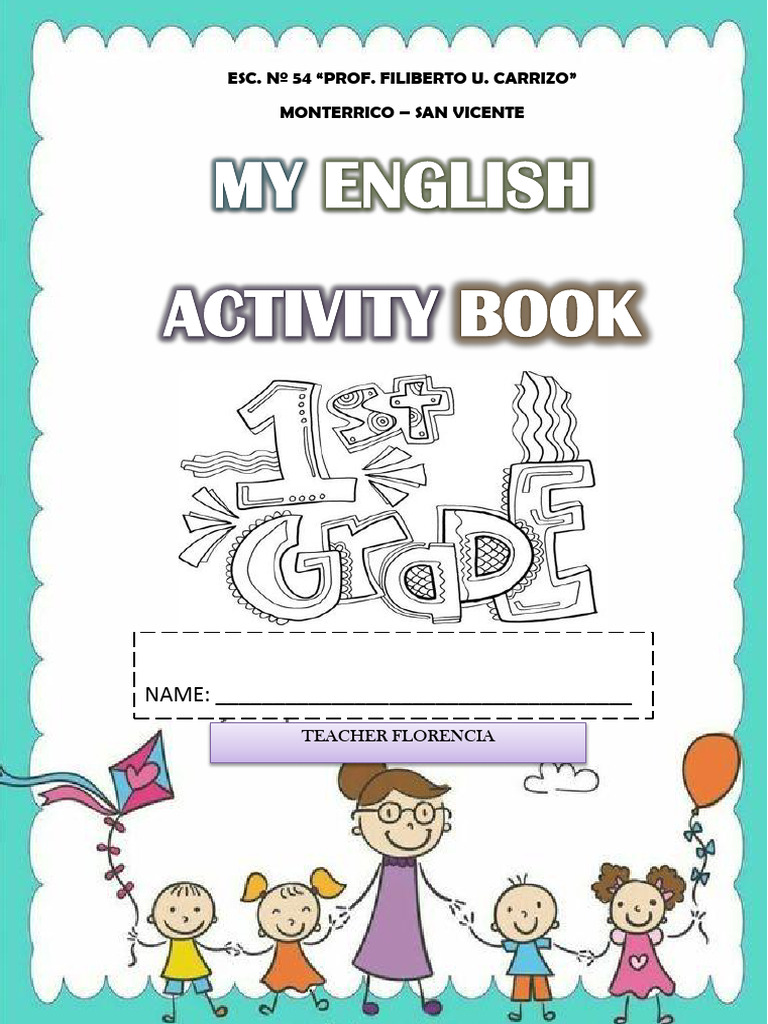 Cartilla Primer Grado - Teacher Flor | PDF