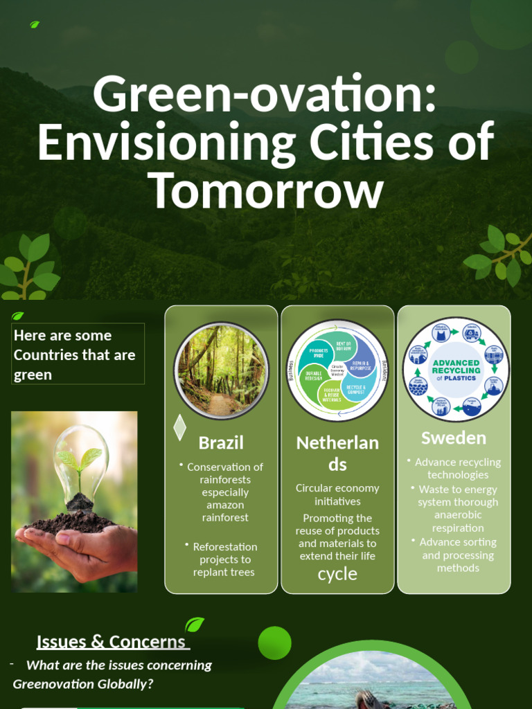 Green Modern Environment Presentation (1) 2 | PDF