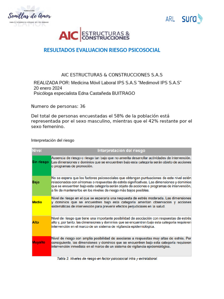 Plan de Trabajo Aic | PDF