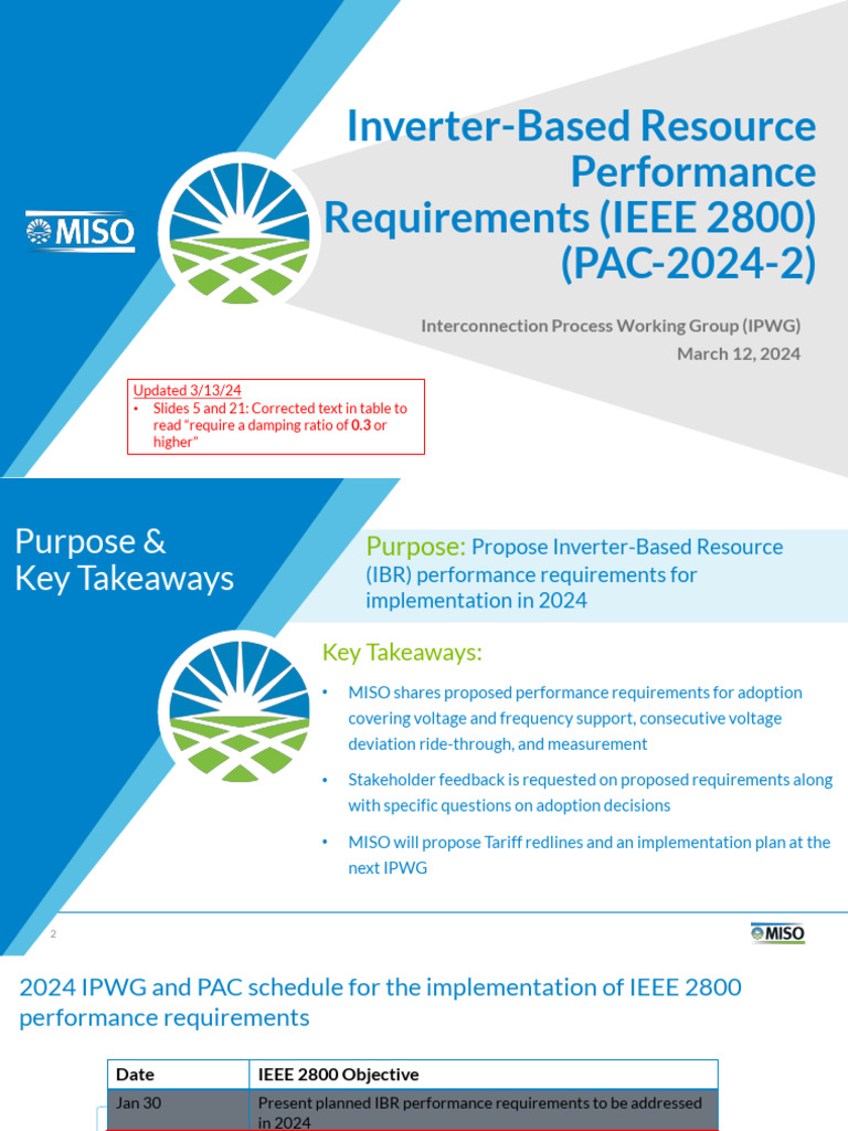 IPWG Item 04c IBR Performance Requirements IEEE 2800 (PAC-2024-2 ...