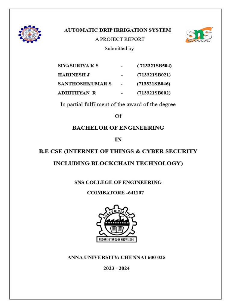 Drip FN Report | PDF